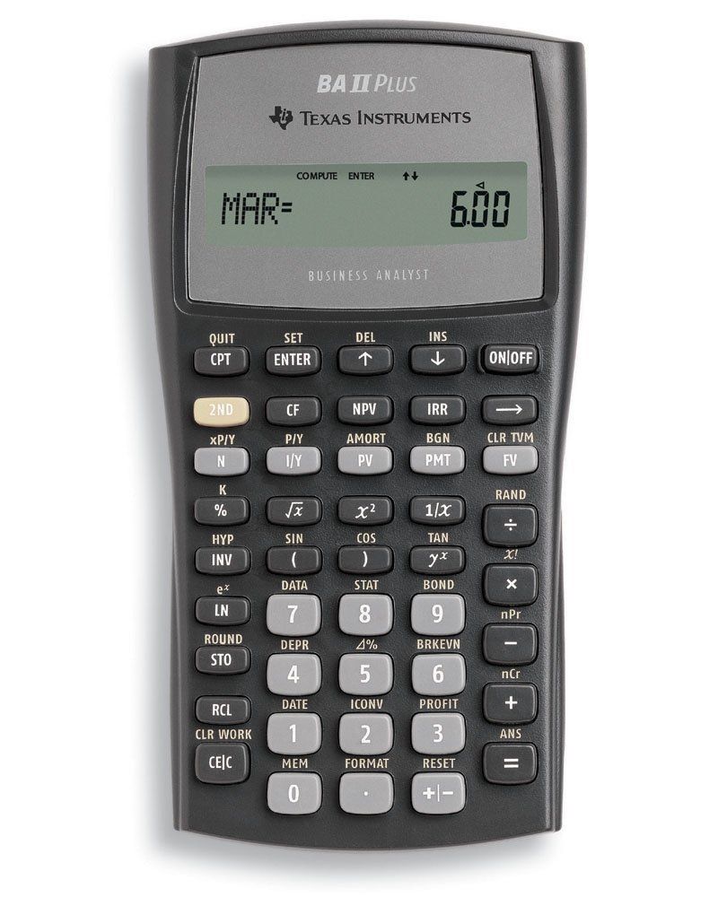 Texas Instruments BA II PLUS Calculator price in Pakistan at Symbios.PK Texas Instruments BA II PLUS Calculator price in Pakistan at Symbios.PK