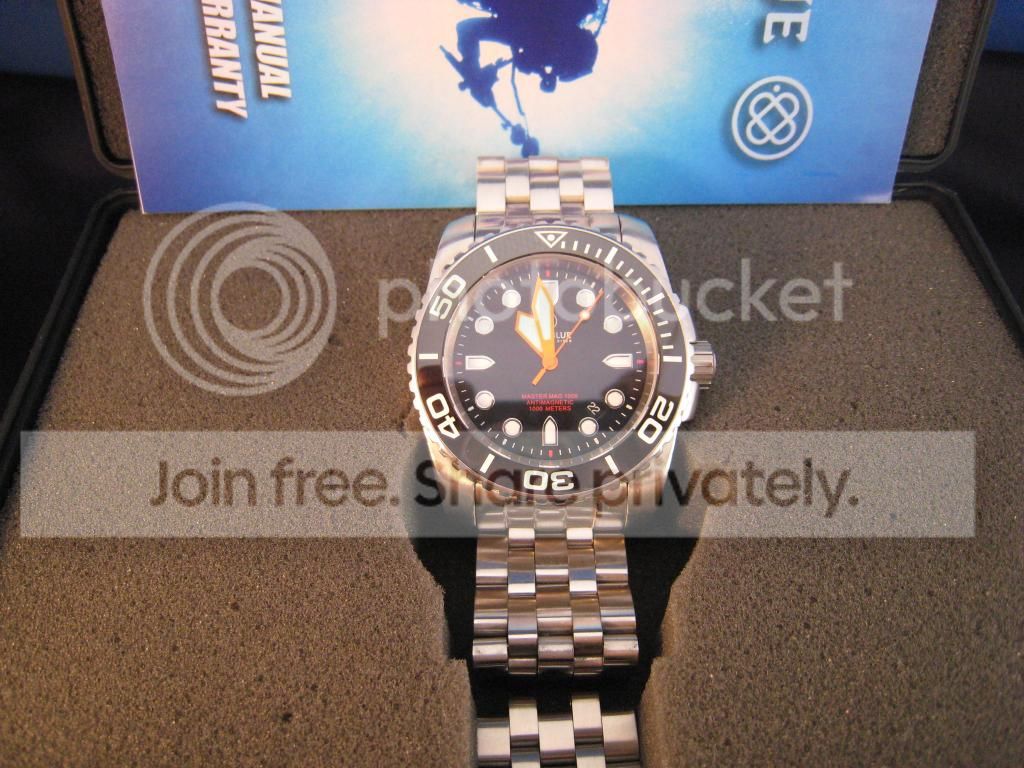FS: Deep Blue, Master MAG 1000, Swiss ETA 2824-2 | WatchUSeek Watch Forums
