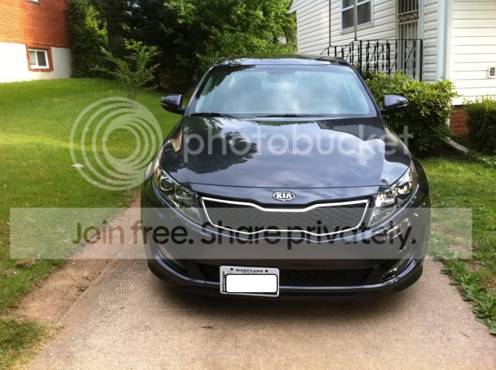 license plate mount? | Kia Optima Forums