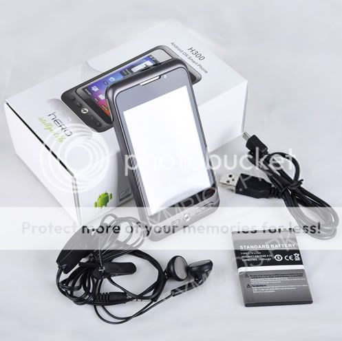 Hero H300 Android 2.2 Wifi AGPS Analog TV Touchscreen Phone price in ...