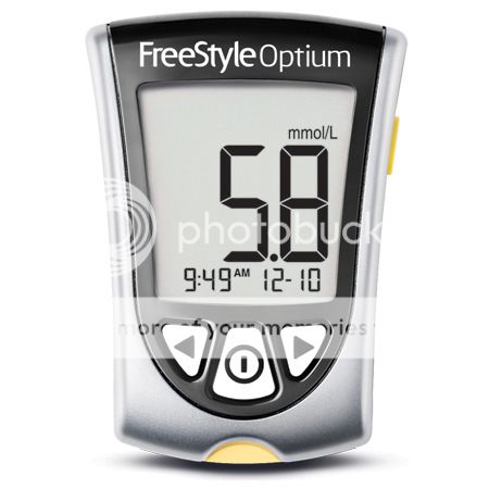 Abbot Free Style Optium Blood Glucose Monitoring System price in ...