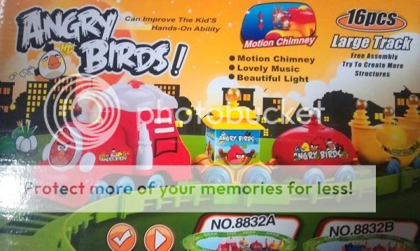 Angry Bird Train 16 Pc price in Pakistan at Symbios.PK