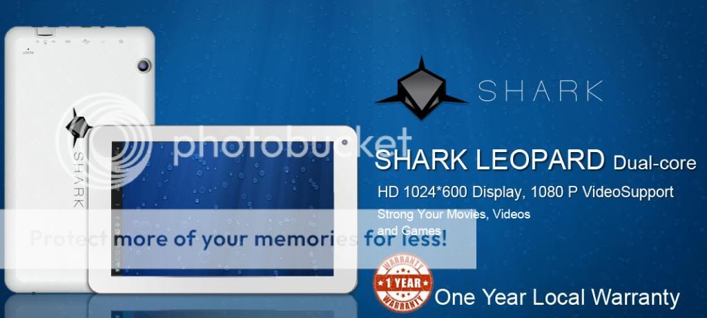 Shark Leopard Dual Core Tablet PC price in Pakistan at Symbios.PK