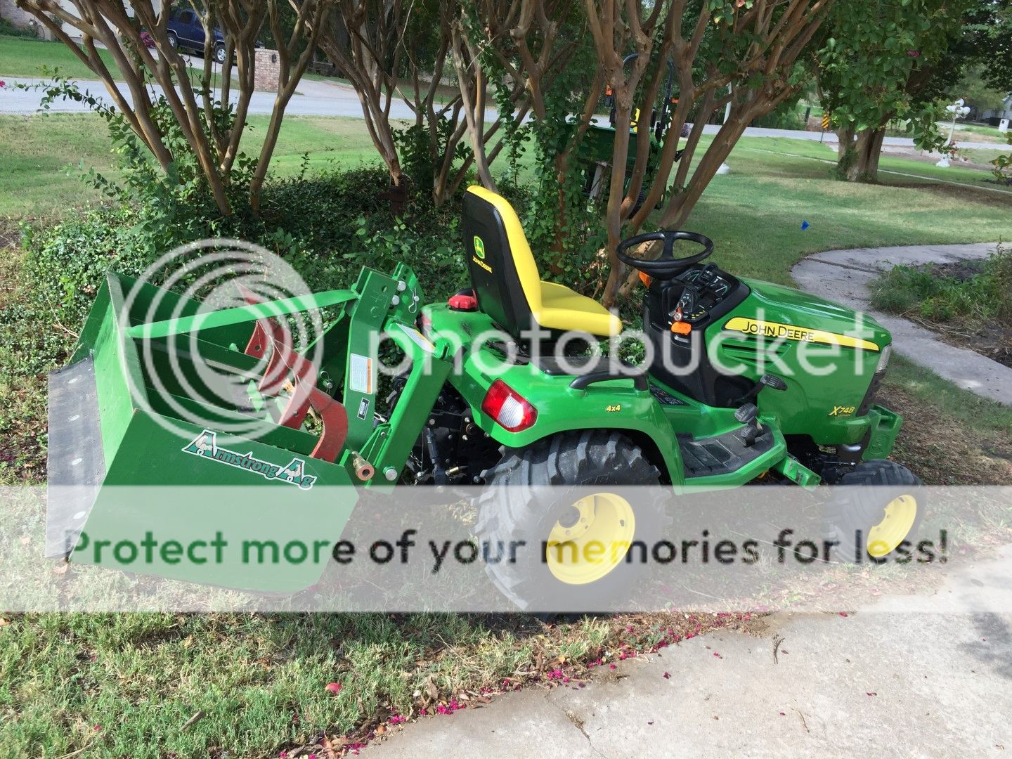 Will a x748 handle a 5' box blade? | My Tractor Forum