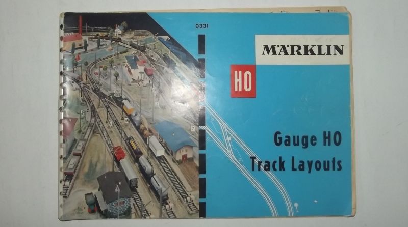 Marklin manuale tracciati track layout