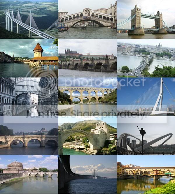European Bridges Quiz - By roefus