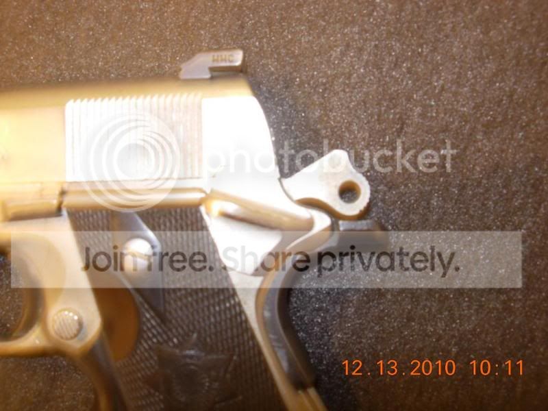 Info on replacing damaged 1911 Commander feed ramp