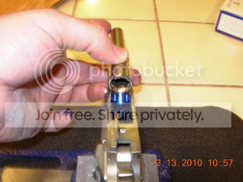 Info on replacing damaged 1911 Commander feed ramp