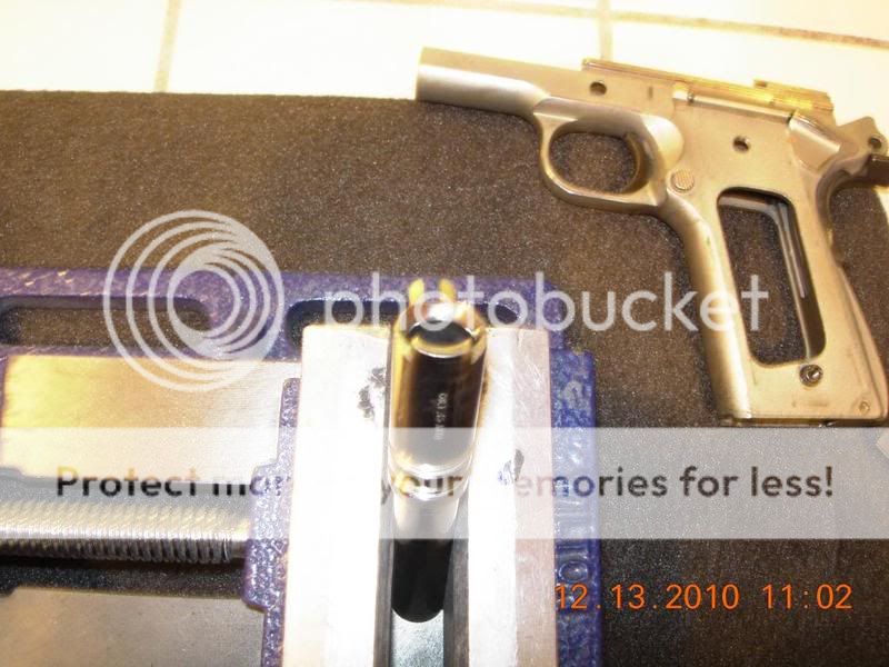 Info on replacing damaged 1911 Commander feed ramp